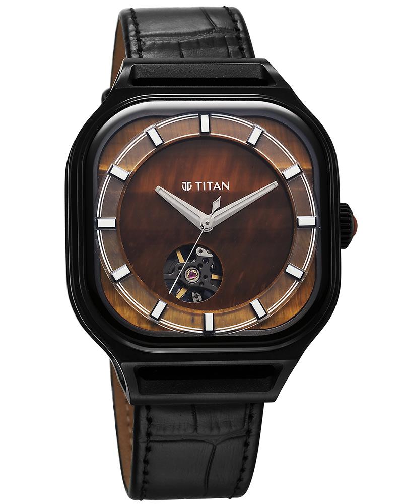 Buy Titan Stellar 2 Square Men Watch - 10008NL02 Helios Watch Store.