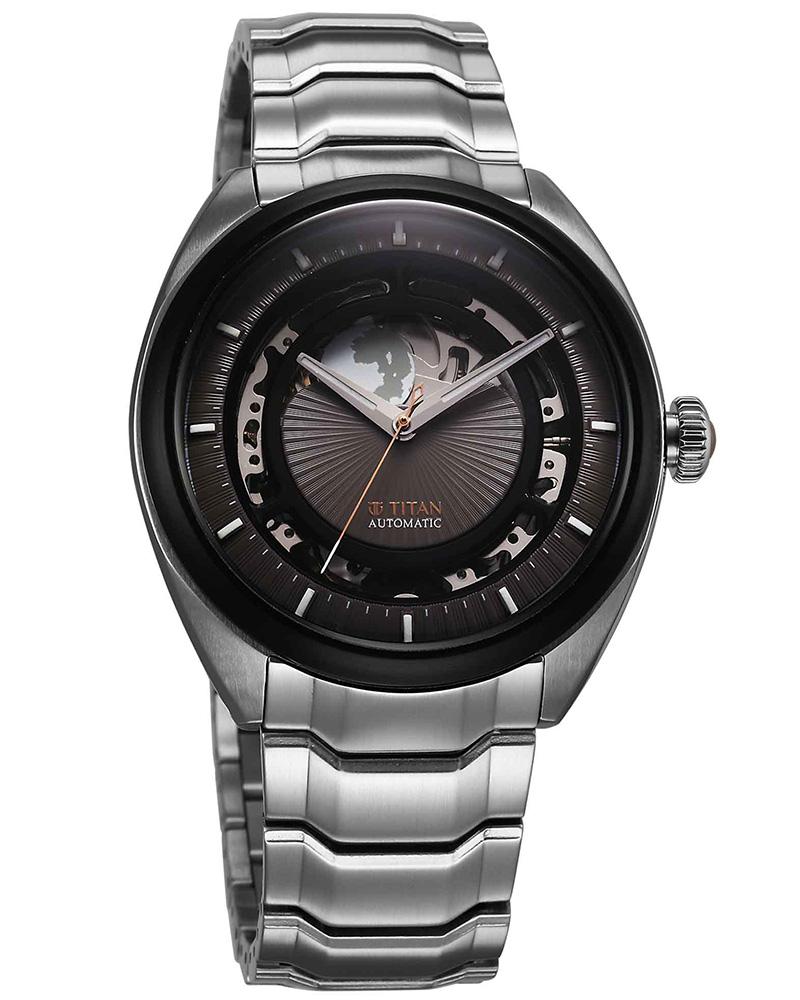 Buy Titan Stellar 2 Round Men Watch - 10011KM01 Helios Watch Store.