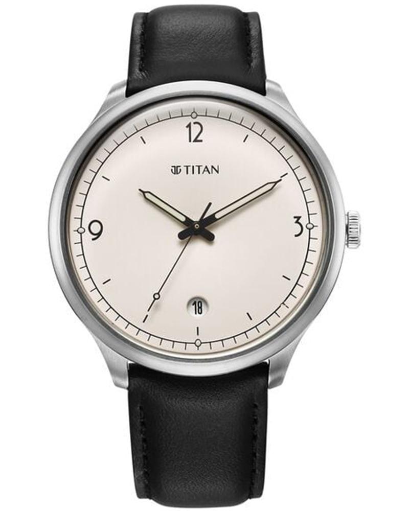 Buy Titan TIMELESS TREASURES Round Men Watch - 10023SL05 Helios Watch Store