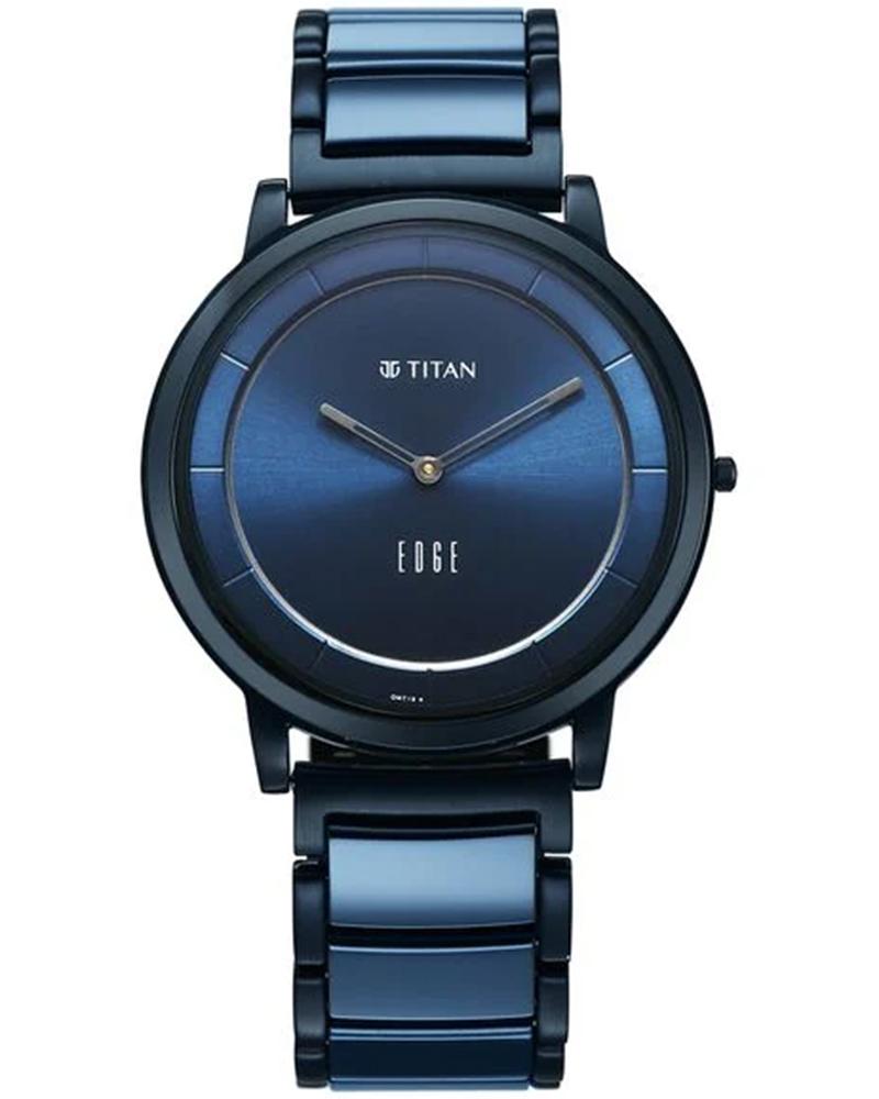 Buy Titan Edge Melange Round Men Watch - 1878KD04 Helios Watch Store