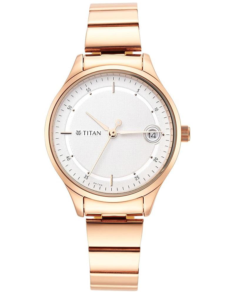 Buy Titan Round Women Watch - NS95248WM02 Helios Watch Store