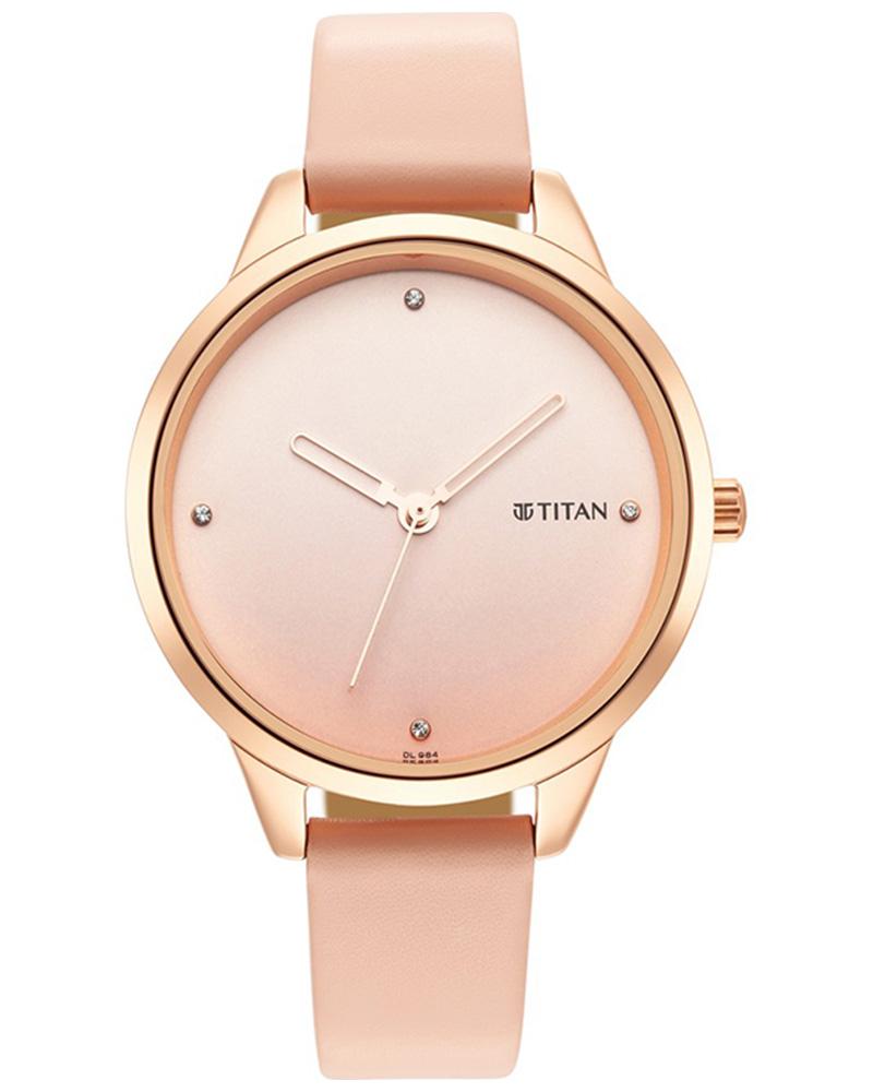 Buy Titan Round Women Watch - NS2664WL02 Helios Watch Store