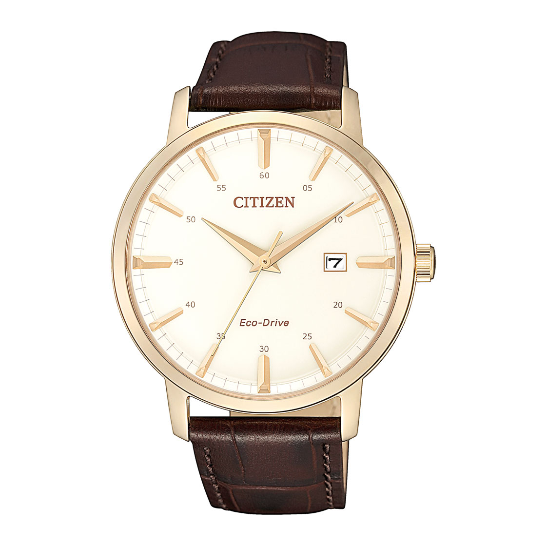 Citizen Men Eco drive Basic Round White Watches