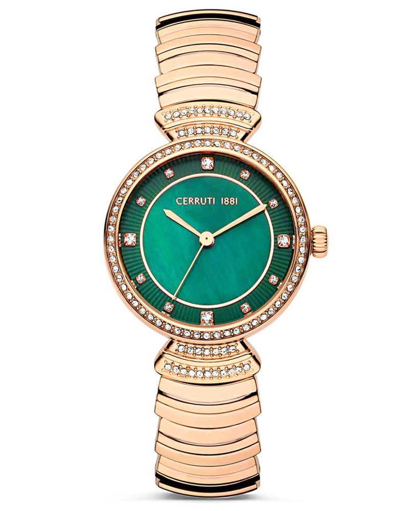 Cerruti 1881 Women CERRISI Green Analog Watch SKU-ID CECIWLG2225103 ...