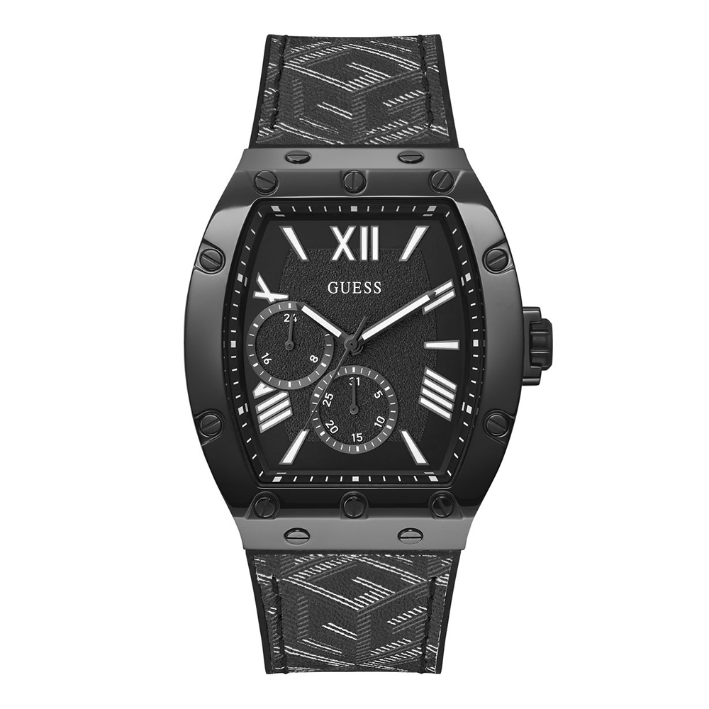 Guess Men FALCON Black Analog Watch SKU-ID GW0645G2 | Helios The Watch ...