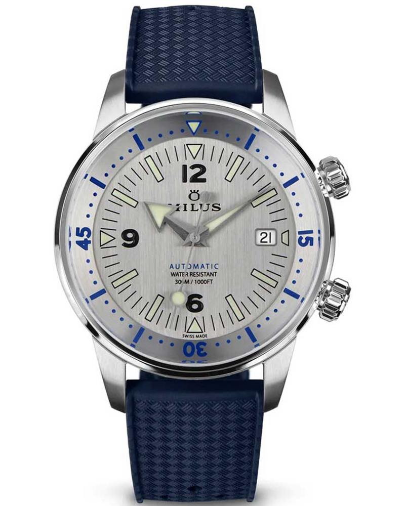 Milus Archimèdes Round Dial Men Watch - MIH.01.002.SS Helios Watch Store