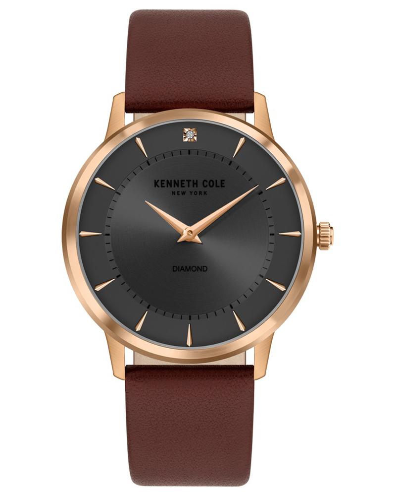 Kenneth Cole Men ACCELERATOR 2 Brown Analog Watch SKU-ID KCWGA2106302MN ...