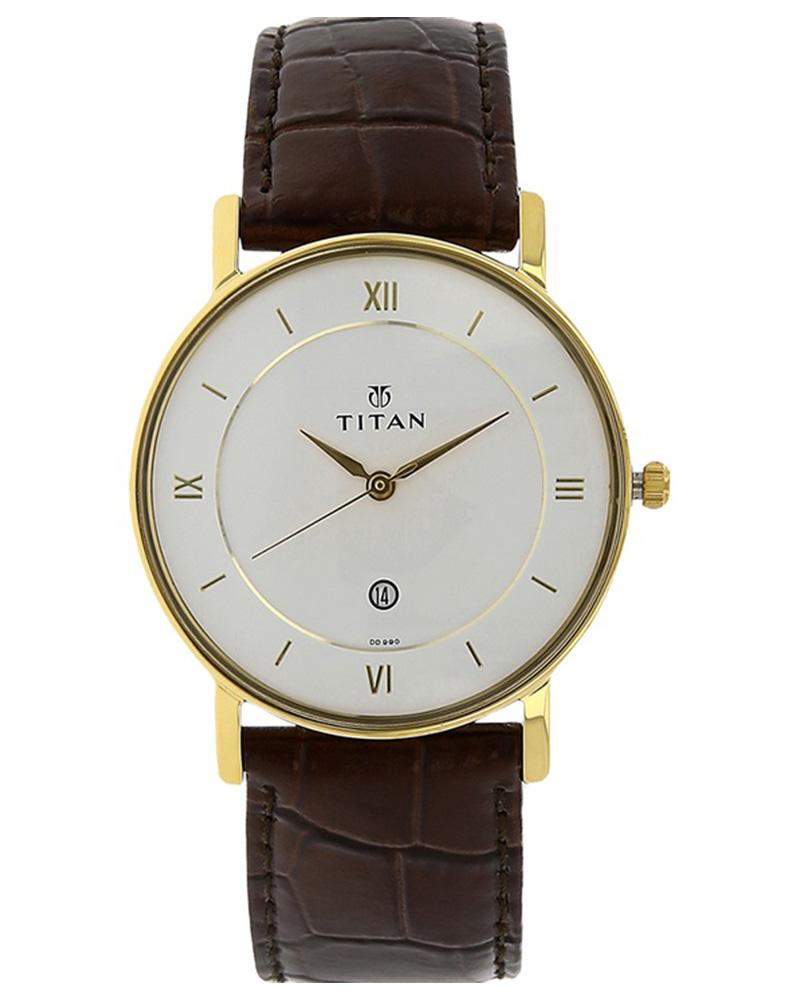 Buy Titan Round Men Watch - NS9162YL01 Helios Watch Store