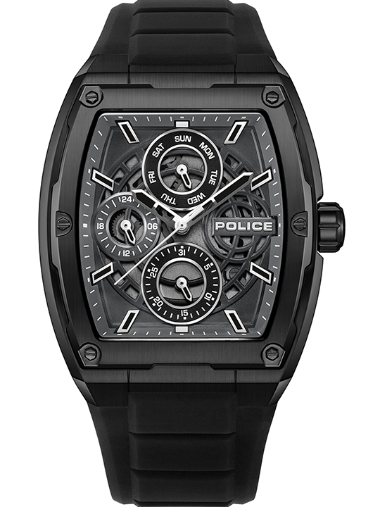 Police Creed Round Dial Men Watch - PLPEWJQ0004501 Helios Watch Store.