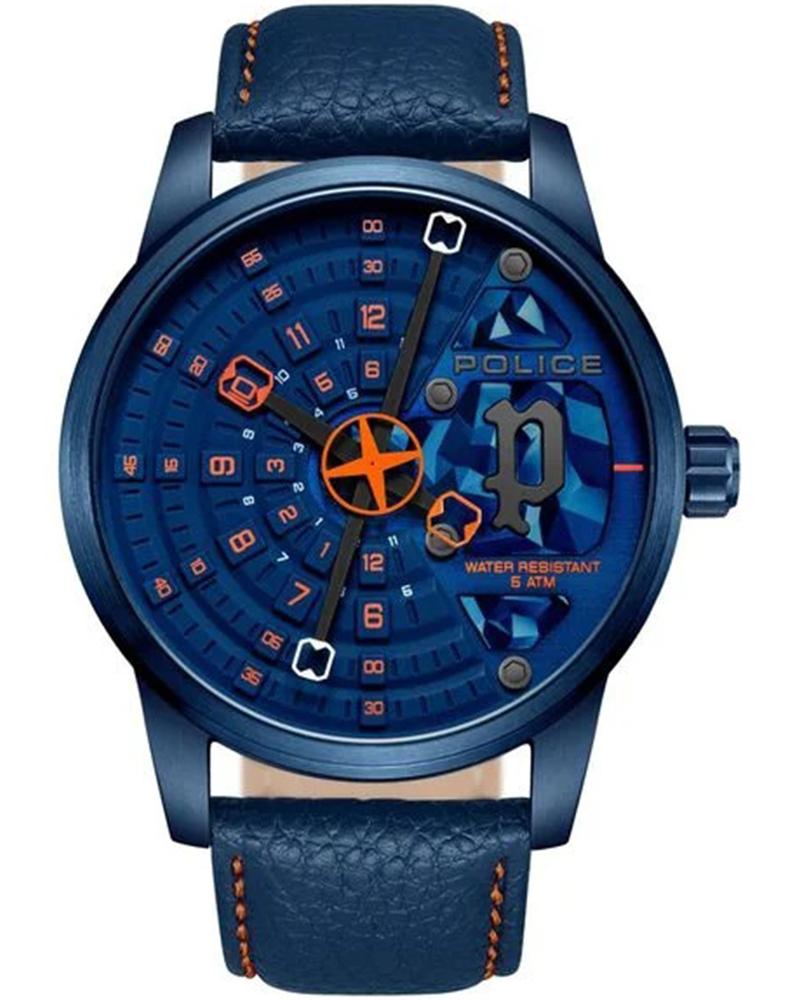 Police FW23 Round Men Watches - PLPEWJA0022102 Helios Watch Store